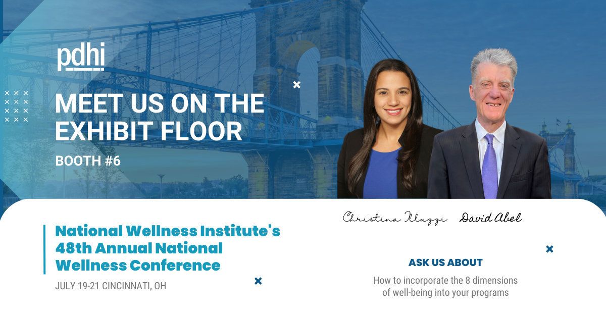 PDHI's Digital Exhibit for the 2023 National Wellness Conference